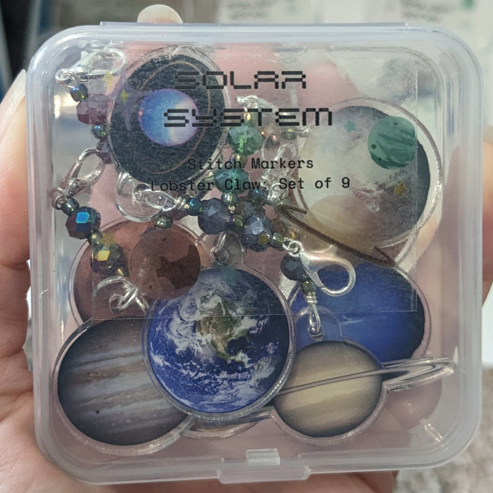 Solar System Stitch Markers – String Theory Colorworks