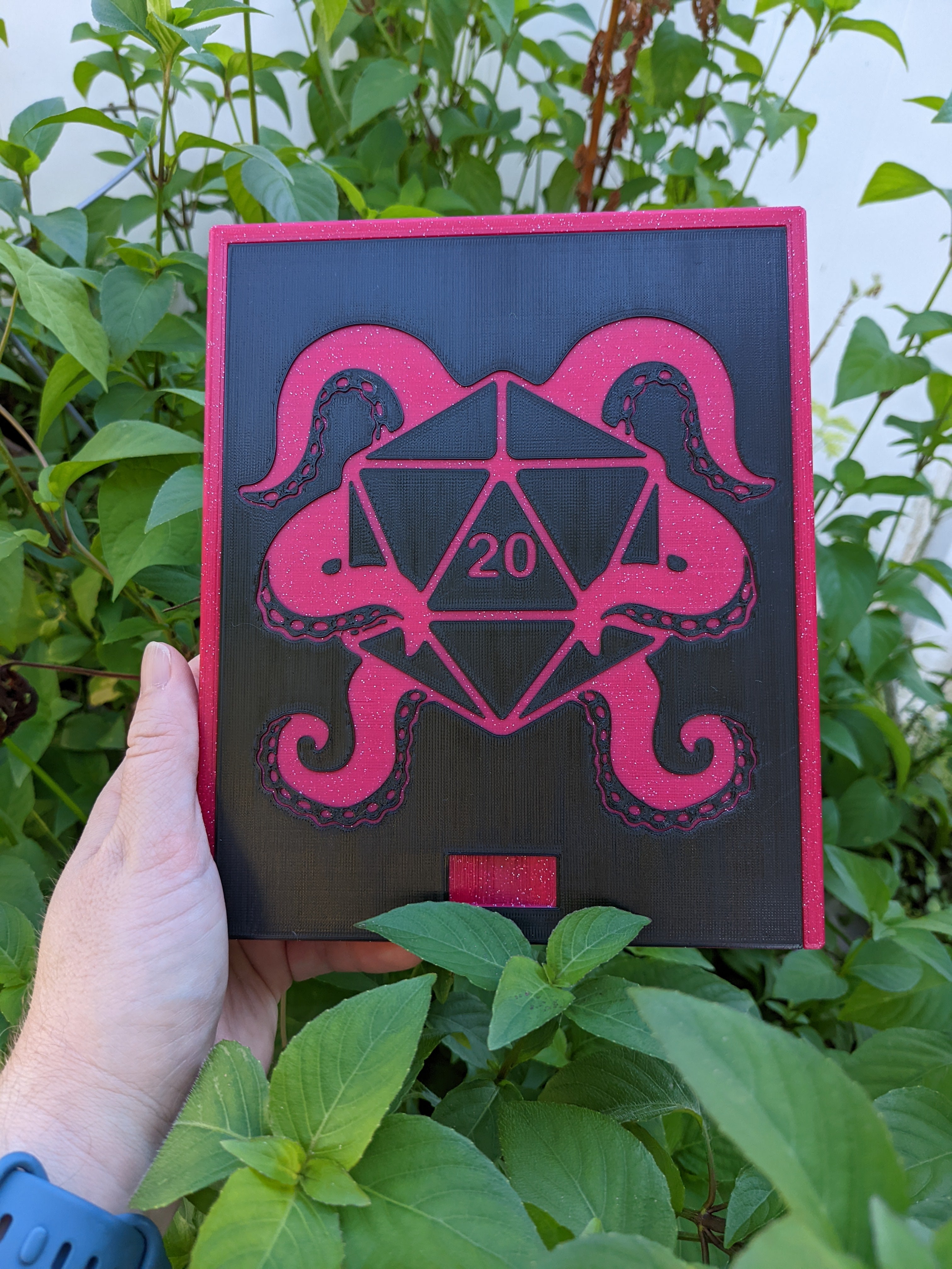 3D printed Notions Box--Tentacle D20 – String Theory Colorworks