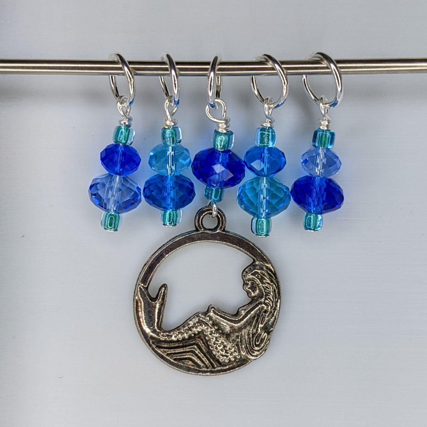 Mermaid Stitch Markers--Several Styles – String Theory Colorworks